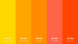 7 Stunning Sunset Color Palettes for Vibrant Visual Content